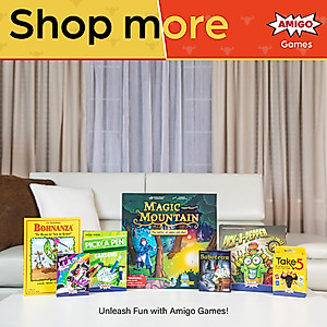 AMIGO Games Take 5 & Take a Number – Two Complete Games in One – Take 5 is The Classic 6 Nimmt! & Take a Number is Also Known as X Nimmt! – Classic Card Games for Kids & Adults Ages 8 & Older