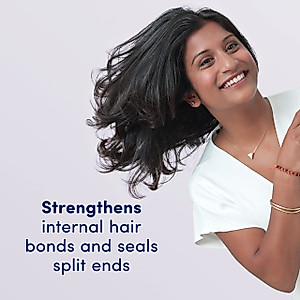 Dove Hair Therapy Shampoo Hair Care For Split Ends and Damaged Hair Rescue and Protect Sulfate Free Shampoo 13.5 oz