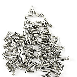 GIORIS Cycling Spokes with Nipples Mountain Bike Spokes Road Bike Straight Pull Aero Bicycle Spokes for Mavic AKSIUM Ksyrium Equipe CROSSRIDE Cosmic 26ER 700C (272mm 20pcs)