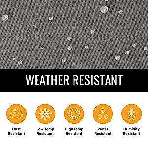 KHOMO GEAR Outdoor Stackable Stack Chair Cover, Grey