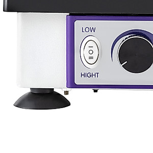 Dental Square Quartet Vibrator, 110V 120W Lab Vibrator Square Quartet Vibrator with Two Gears - Model Plaster Oscillator Gypsum Mixing Machine