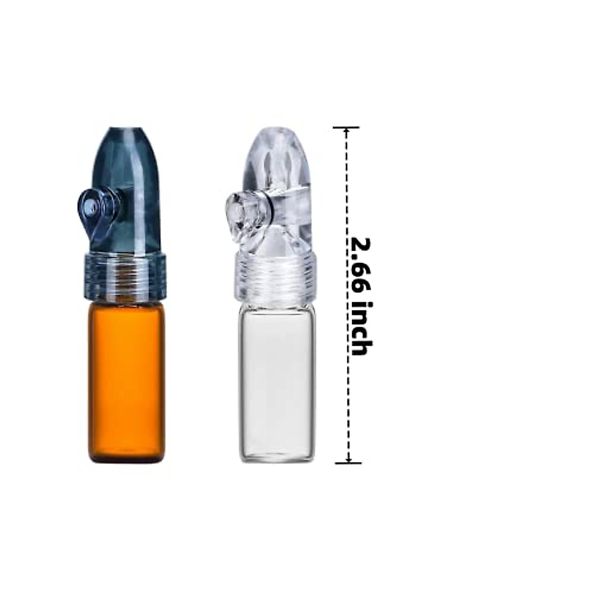 MuYuDaDi Portable Spice Storage Bottle with Spoon Bottle for Outdoor Camping Travel (6 Pack)