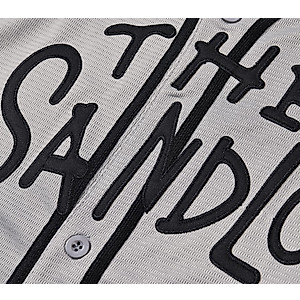 Youth Baseball Jersey #30 Stitched The Sandlot Benny The Jet Rodriguez Movie Kids Baseball Jersey Gift for kids XS-XL(Medium)