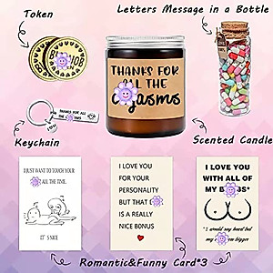 Novelty Birthday Gifts for Boyfriend, Funny Naughty Gifts for Wedding Couple Fiance Romantic First Year Anniversary Valentines, Cute Party Gag Gifts, Joke Humor Cloth for Husband Men BF Girlfriend