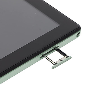 AMONIDA Gaming Tablet, 8GB RAM 128GB ROM 5MP 13MP Camera 10in Tablet for Travel (Green), US Plug (AMONIDAmp50f8qzdw-11)