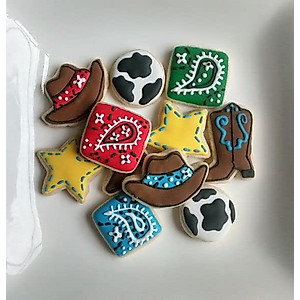 Mini Western Southwestern Cookie Cutter 9 Piece Set from The Cookie Cutter Shop – Tin Plated Steel Cookie Cutters