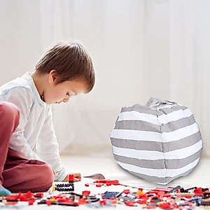 Bean Bag, Stuffed Animal Storage Bag Soft for Living Room for Travel for