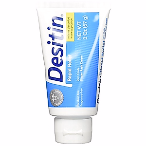 Desitin Rapid Relief Creamy Zinc Oxide Diaper Rash Cream, 2 Ounce (Pack of 2)