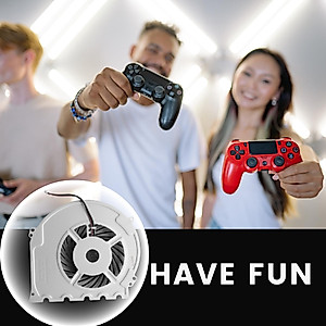 YHZONE Internal CPU Cooling Fan Replacement Part Compatible with Sony PlayStation 4 PS4 KSB0912HD for Sony PlayStation PS4 Slim CUH-20xx CUH-21xx CUH-22xx CUH-2015A CUH-2016A CUH-2017A Series