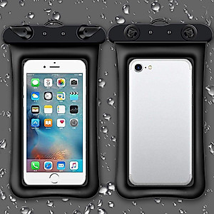 NUZYZ Universal Waterproof Pouch,Cellphone Dry Bag Underwater Case,Compatible with iPhone 12 Mini/12/12 Pro, iPhone 11/11 Pro Max,X/Xs/Xr/Xs Max/8, Galaxy S20/S10/S9,Note 10 Purple