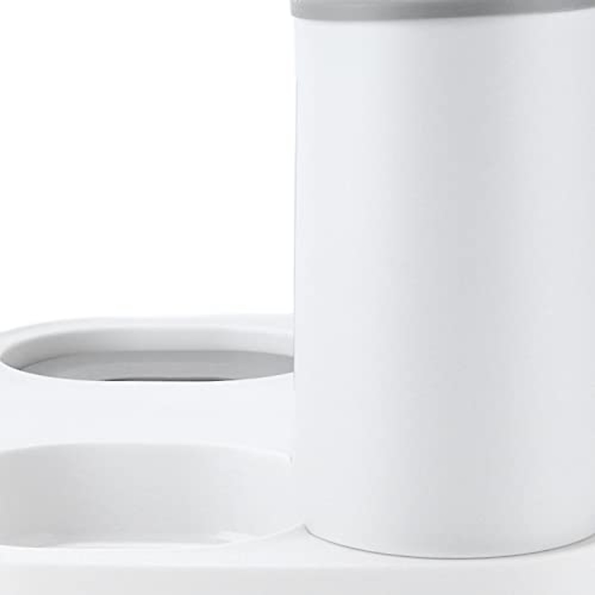 Automatic Cat Feeders,Detachable 2-in-1 Water and Food Bowl Set, Gravity Refill, Easily Clean, Self Feeding for Small Large Pets Puppy Kitten Rabbit Bunny