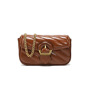 YXBQueen Designer Handbags for Women Crossbody Purses and Handbags Quilted Chain Bag Small Crossbody Handbag