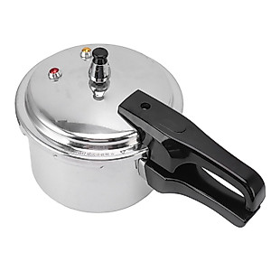 Pressure Cooker, 3 Liter Small Pressure Cooker, 3L Aluminium Alloy Pressure Cooker Cooking Mini Pressure Pot Pressure Canner for Stovetop Gas Stove