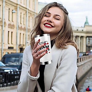 Gifts for Mom - Tumbler Gifts for Mom From Son, Daughter - Mothers Day, Valentine, Christmas, Birthday Anniversary Wedding Present for Her, Women, Best Mom Ever Gift - 20oz Insulated Tumbler