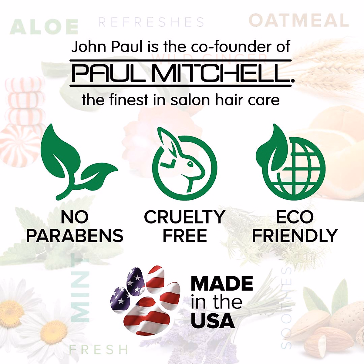 John Paul Pet Lavender Mint Detangling Spray for Dogs and Cats, Soothes Moisturizes and Replenishes Dry Unruly Fur, Non-Aerosol, 8-Ounce, clear