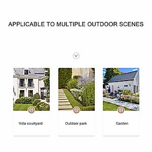 Outdoor Courtyard Bench Wooden Curved Benches Round Park Bench Outdoor Furniture,Solid Wood ​Slatted Seat Fan-Shaped Bench,Garden Tree Bench Backless Bench Patio Half Round Tree Bench Lounge Seating