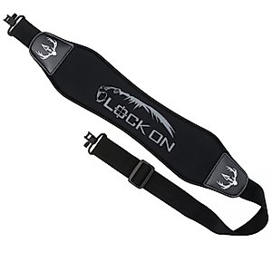 SUNYA Neoprene Crossbow Sling, Wide and Thick Padded on Shoulder, Strap with Swivels