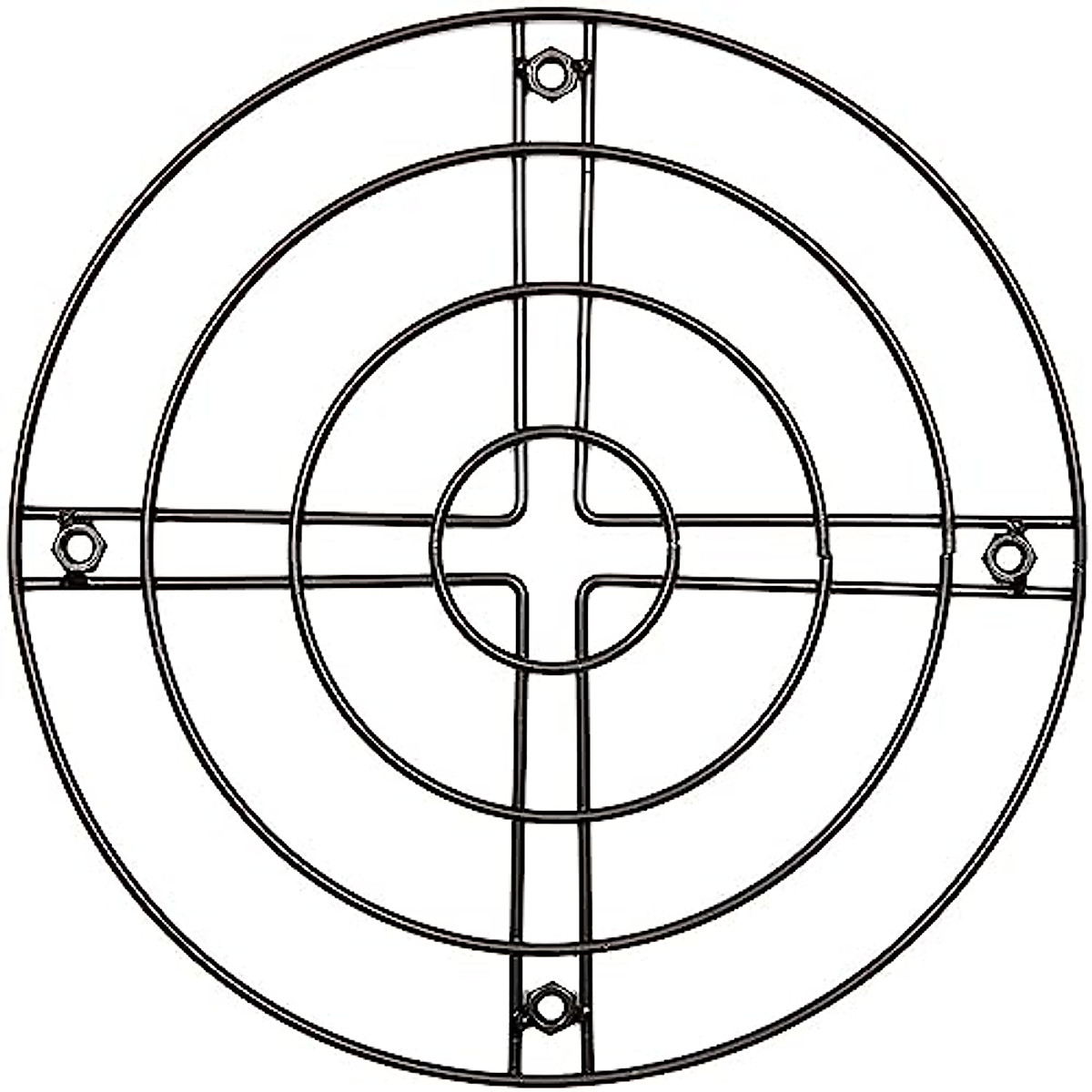 Juvale 12.5inches Iron Plant Caddy with Heavy Duty Wheels Casters, Metal Plant Dolly Rolling Flower Pot Planter Stand Mover on Round Rack, Rustproof for Indoor Outdoor Home Garden Patio, Black 12.5 inches