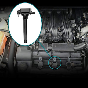 HQPASFY Ignition Coil Pack Set of 6 Compatible with Dodge Avenge Charger Durango RAM 1500 Chrysler Town & Country Wrangler VW Routan & More Replaces# 0221504032, UF648, C1791