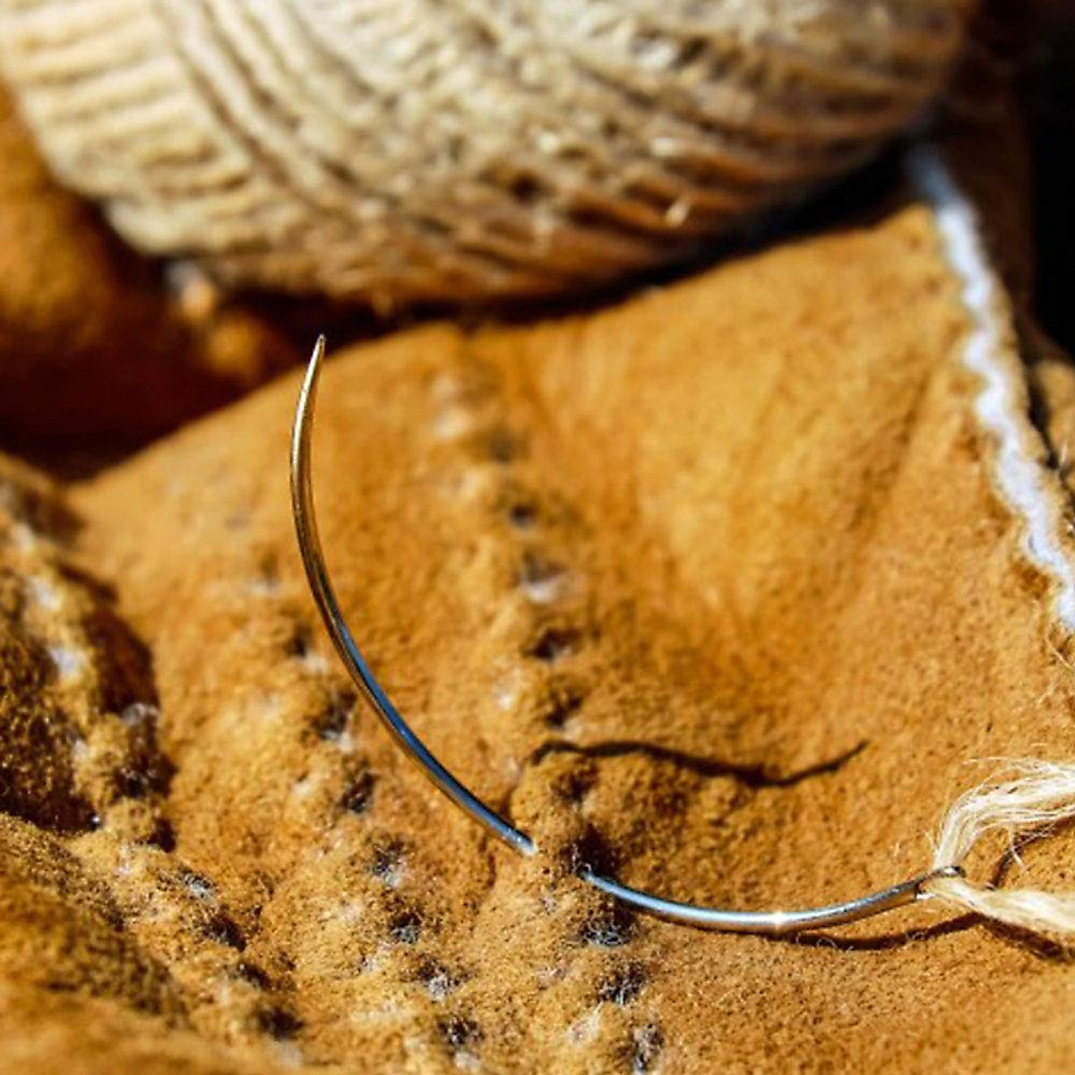 Vitoki Heavy Duty Hand Sewing Needles Kit for Home Upholstery Carpet Leather Canvas Repair by Vitoki, Pack of 7