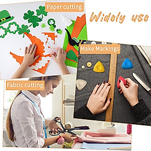 12 Pcs Sewing Scissors Set for Fabric Cutting Tailor Scissors Small Scissors Fabric Scissors with Tape Measure Thread Snips 3 Seam Rippers 4 Sewing Tailors Chalk Sewing Pins for DIY Quilting Gifts