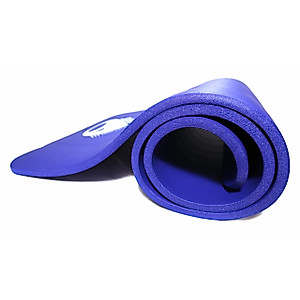 Primozu FIT Ultra-Thick Yoga Mat (BLUE, 5/8")