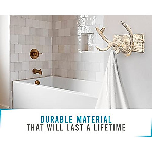 Comfify Vintage Cast Iron Deer Antlers Wall Mounted Hooks Antique Finish Metal Clothes Hanger Rack w/Hooks Deer Antlers Shape | Includes Screws and Anchors | in Antique White