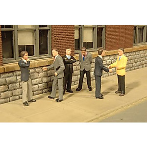 Bachmann Industries Miniature O Scale Figures Businessmen Train (6 Piece)
