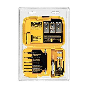 DEWALT Screwdriver Bit Set / Drill Bit Set, Flip Drive, 12-Piece (DW2735P)