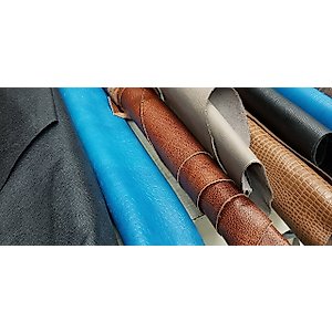 NAT Leathers $69.99 dollar sides of 2.5-3.0 Embossed Cow Hide leather Handbag Chap Shoe 15-24 Square Feet Sq.ft. Cowhide Genuine Leather Hide Skin (1 skin (15-24 sq.ft.)