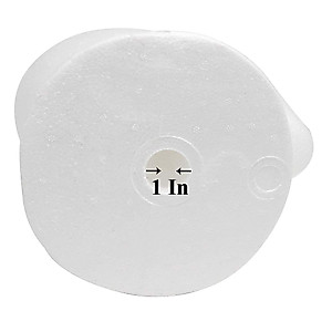 12" 2 Pcs Wig Head - Tall Female Foam Mannequin Wig Stand and Holder for Style, Model And Display Hair, Hats and Hairpieces, Mask - for Home, Salon and Travel