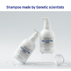 ZENOTRI Follicle Shampoo Hair loss Zero with Copper peptide, Biotin, Dexpanthenol, Pyrithione Zinc/Genetic Hair Care Solution