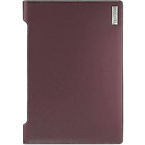 Broonel - Profile Series - Purple Leather Laptop Case Compatible with ASUS Chromebook Flip C214 11.6"