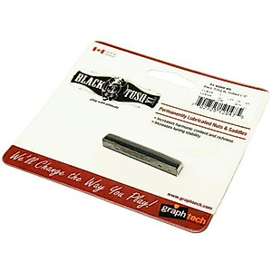 GraphTech PT606000 TUSQ XL Black Self-Lubricating Slotted Nut, Epiphone Style