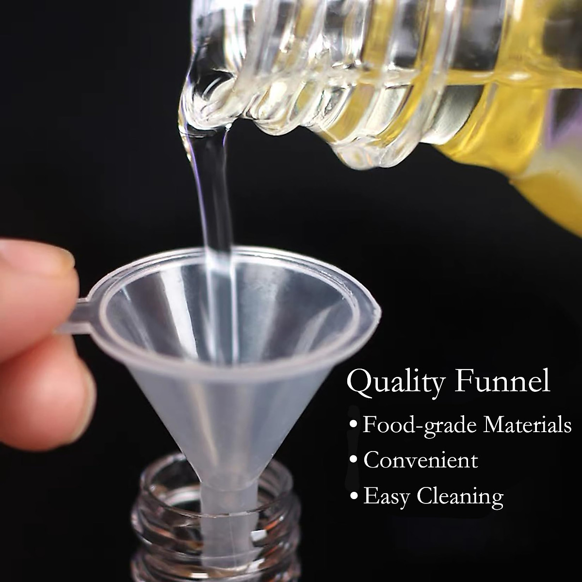 6 Pack Shot Bottles with Caps, 2 oz Glass Jars with Lids, Ginger Shots Bottles, Mini Glass Bottles or Decorative Bottles for Ginger, Vanilla Extract, Cinnamon, Honey, Cayenne, Wellness Shot, Hot Sauce