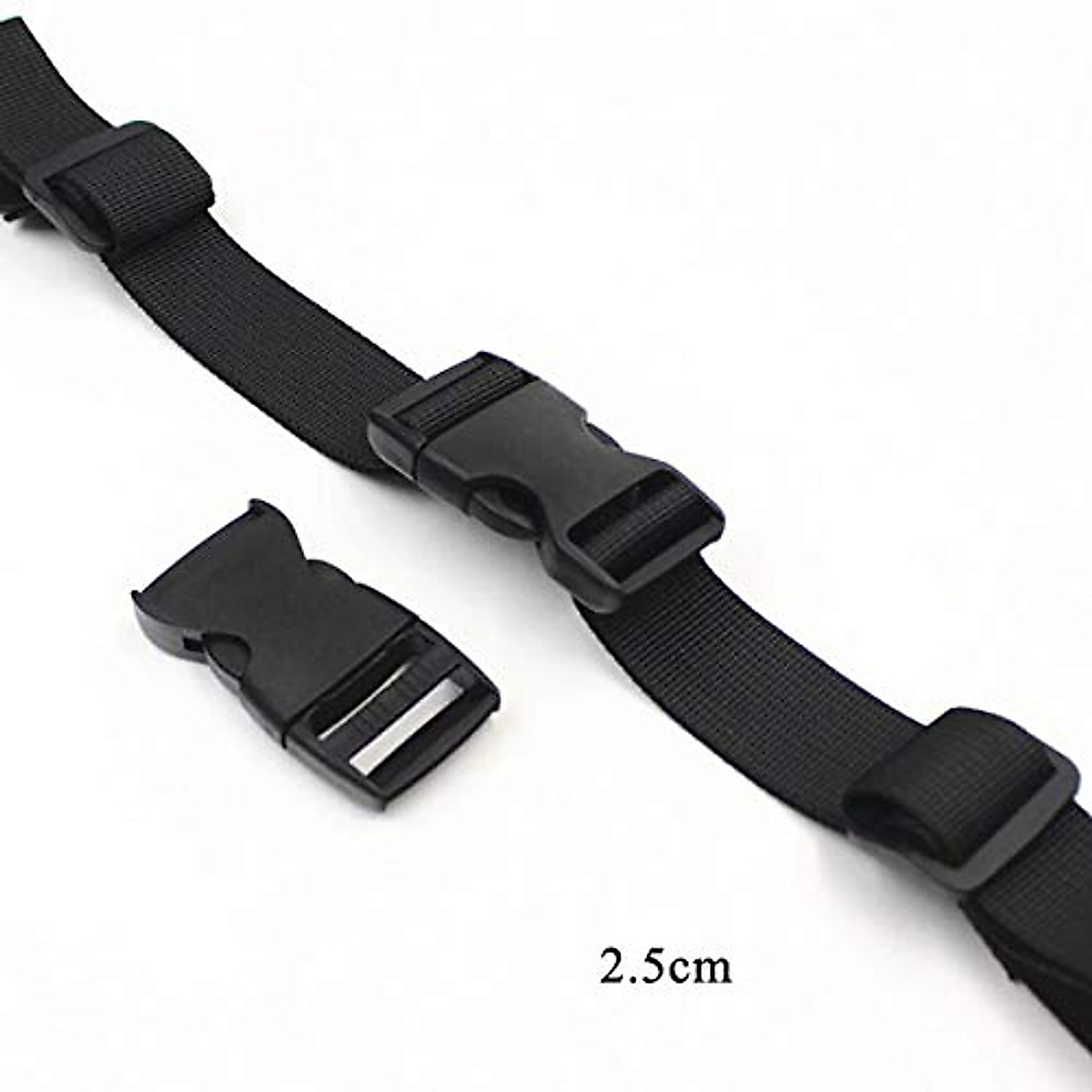 Macho River Collection *MRC* Children, Teen, Adult Adjustable Backpack Chest Strap (Turquoise/Black)