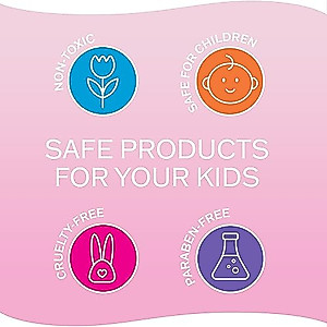 Taste Beauty Zippered JoJo Siwa Bag with Fruit-Flavored Lip Gloss Set, Pack of 3 Lip Gloss Tubes