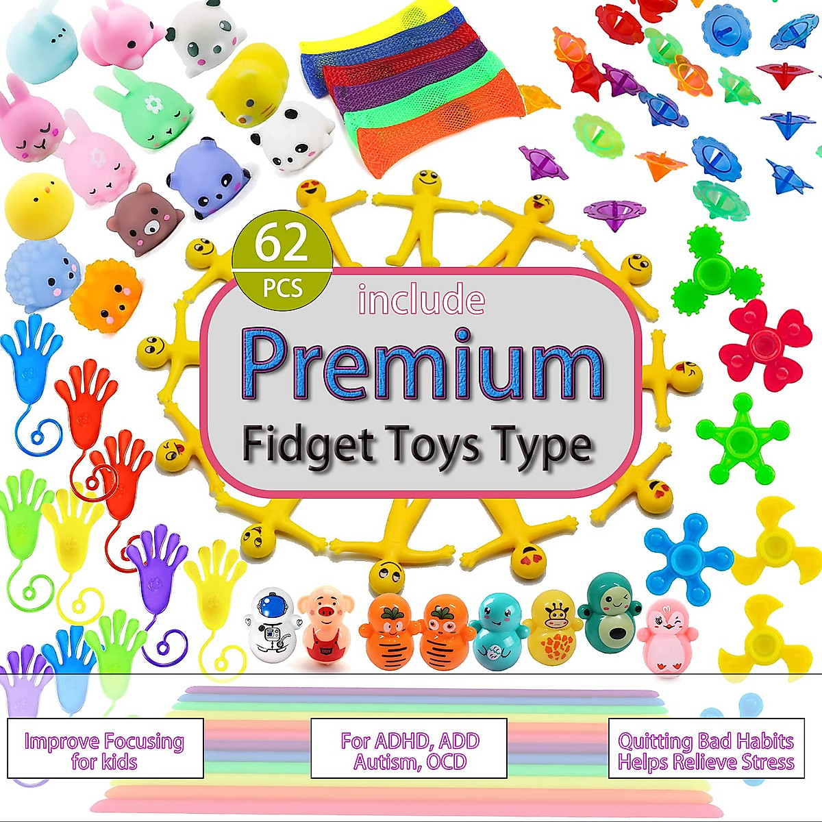 498 PCS Premium Party Favors for 3-10 ages Kids,Assortment Party Toys,Goody Bag Fillers,Classroom Prizes,Treasure Box Stuffers,Birthday Gift Toy,Pinata Stuffers,Carnival Prizes for Boys And Girls