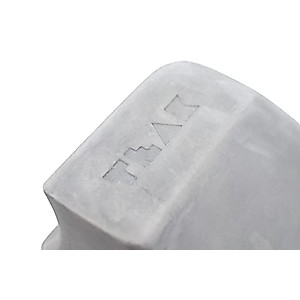 Teak Tuning Monument Series Concrete Fingerboard Wave Obstacle - 4.25" Wide, 2" Tall - Ultra Premium, Super Durable Polymer Modified Concrete - Sterling Gray Colorway