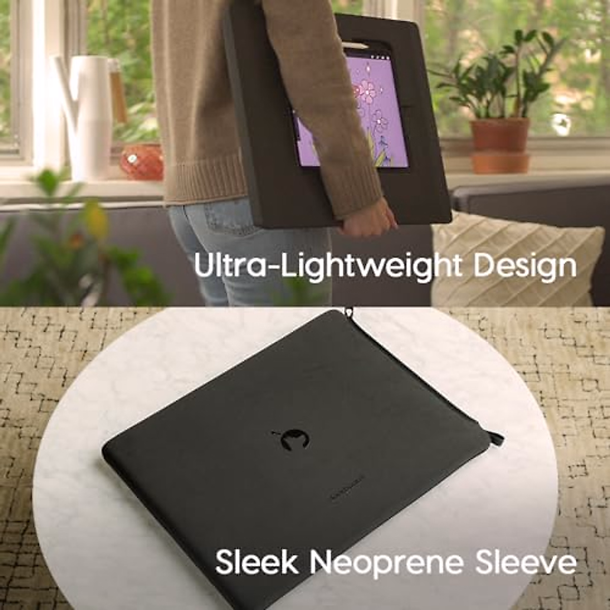 Astropad Darkboard – iPad Drawing Stand with Apple Pencil Pocket – Lightweight Drawing Stand for Artists – Drawing iPad Board – Compatible with Apple iPad Pro 12.9, 3 – 6th Generations