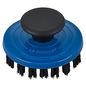 Le Creuset Nylon Cast Iron Grill Pan Brush, 3 1/4 Inches, Marseille