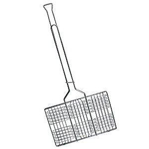 Rome Industries 64 Hamburger Grill, One Size, Chrome