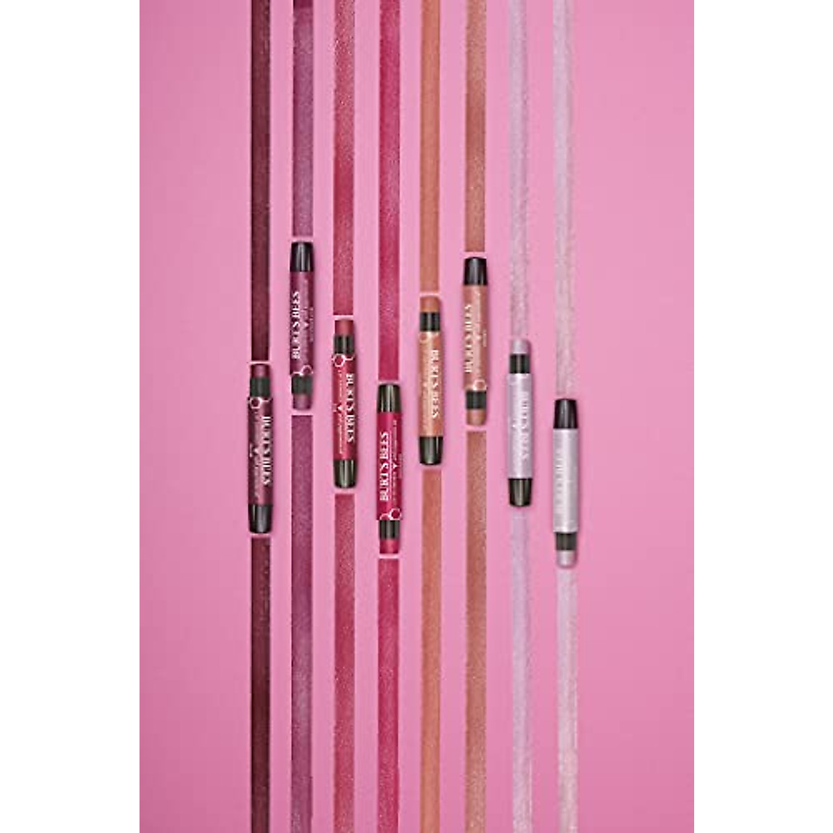 Burt's Bees Lip Balm Easter Basket Stuffers, Moisturizing Lip Shimmer Spring Gift for Women, for All Day Hydration, with Vitamin E & Coconut Oil, 100% Natural, Fig, 0.09 Ounce (4 Pack)