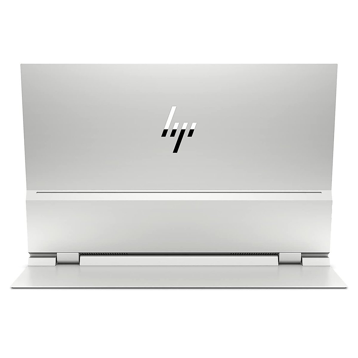 HP E14 G4 FHD (1920 x 1080) Portable Travel Monitor Bundle with 2 USB Type-C, Pink Gemstone Bluetooth Folding Wireless Keyboard, and White Pebble M350 Bluetooth Wireless Mouse