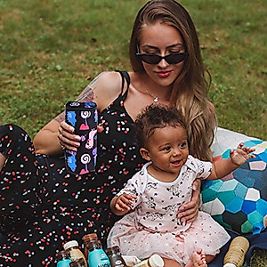 Kisangel Milk Bottle Insulated Carrier Baby Water Bottle Strap Bag Travel Outdoor Bottle Keep Warm Carrying Sleeve Pouch 20X12X1cm