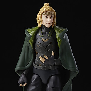 Marvel Legends Series 6-inch Scale Action Figure Toy Marvel’s Sylvie, Premium Design, 1 Figure, 3 Accessories, and 1 Build-a-Figure Part