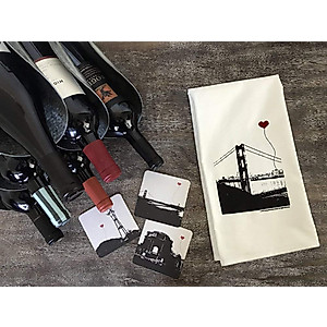 San Francisco Golden Gate Bridge Floursack Tea Towel