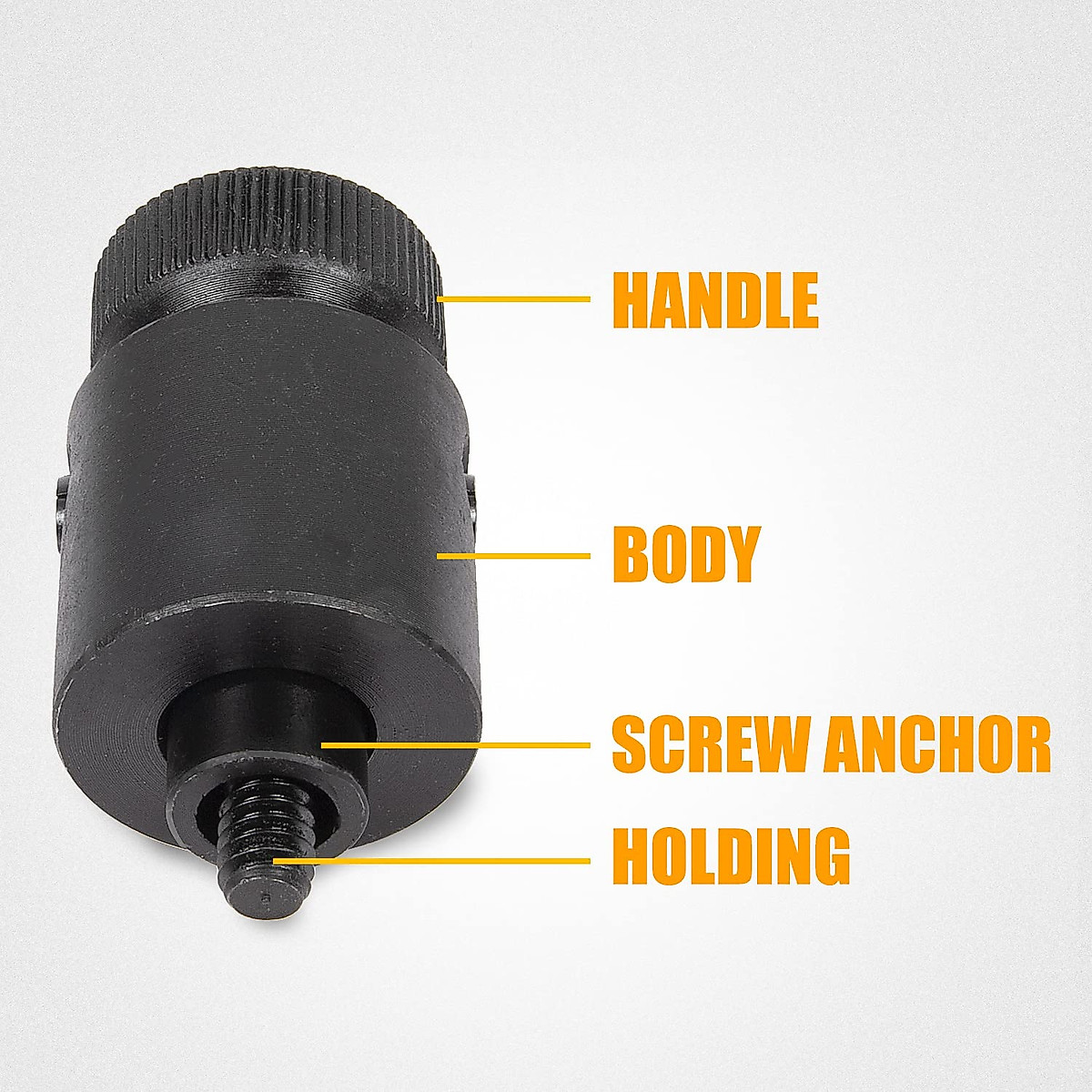 Wztepeng 868 Screw Anchor Expander Hollow Wall Set Tool Compatible with Greenlee 84299 Power Drill Part For Caulking Anchor Size 1/4'' - 20