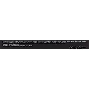 The BrowGal Skinny Eyebrow Pencil, Black, 0.04 Oz