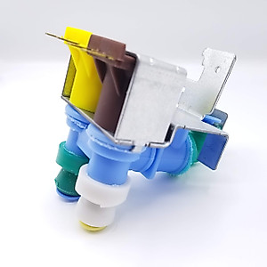 Krooli Refrigerator Water Valve for Whirlpool WP12544124 AP6005465 PS11738514 12544118